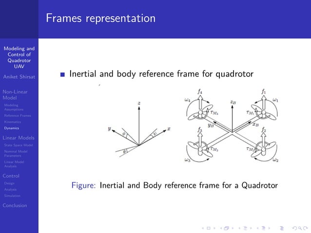 Modeling and control of a Quadrotor UAV | PDF