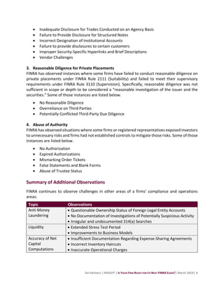 FINRA EXAMINATIONS | PDF