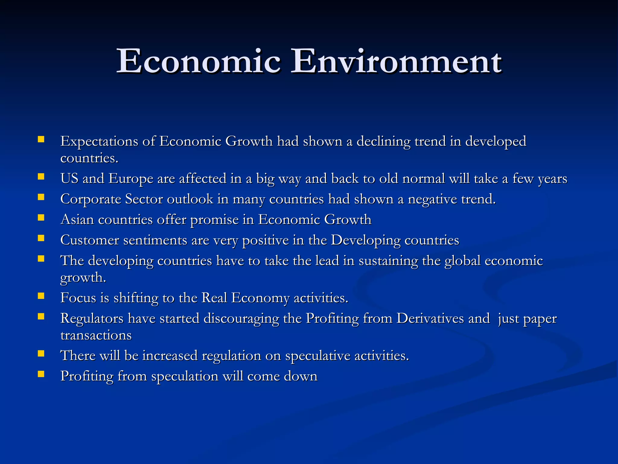 Managing in a Volatile Economy | PPT