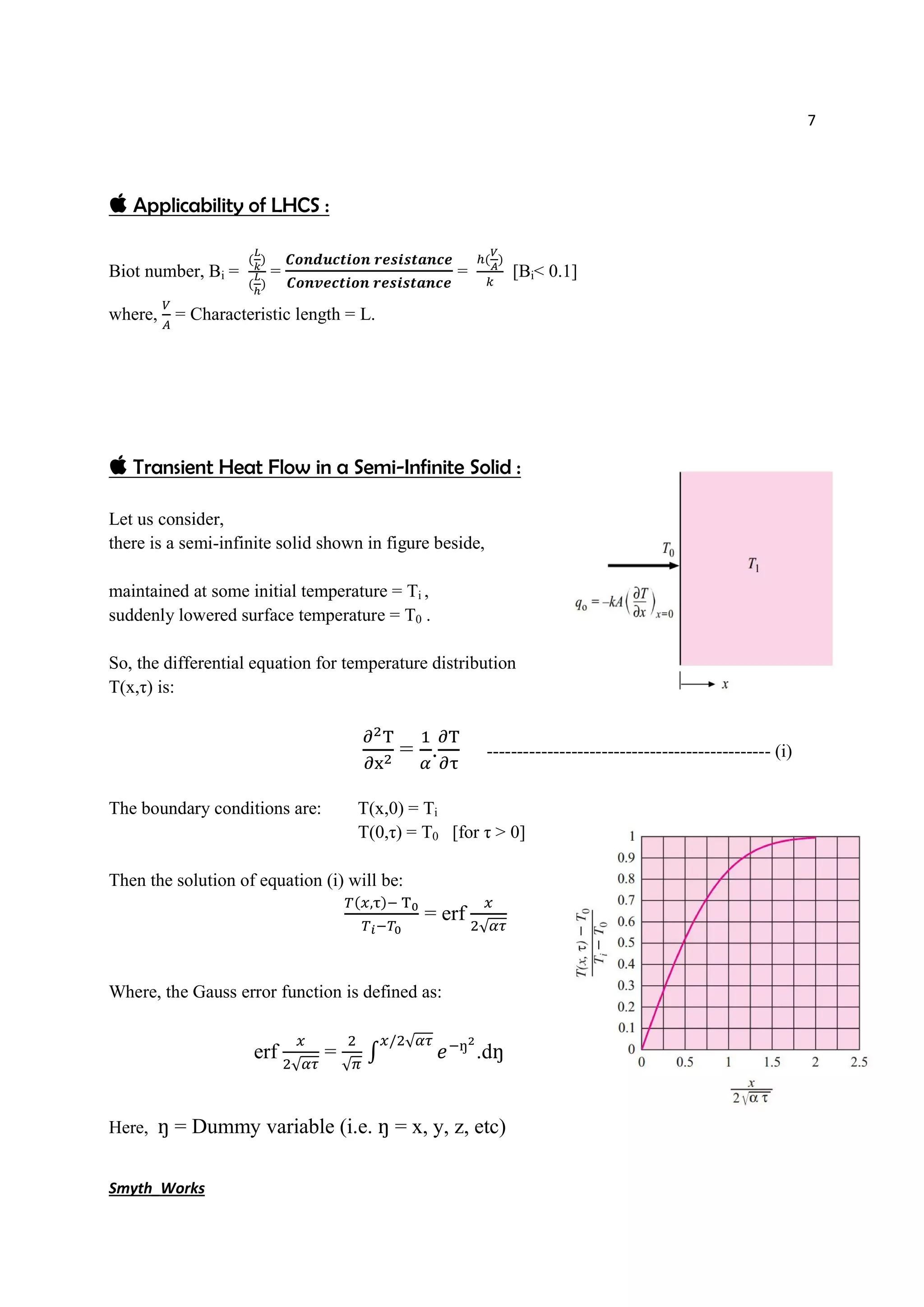 Fins equation & lumped heat capacity system | PDF