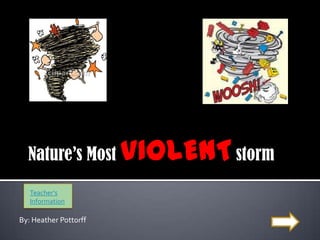 Tornado PowerPoint | PPTX