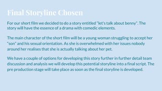 Short Film Story Idea Development | PPTX