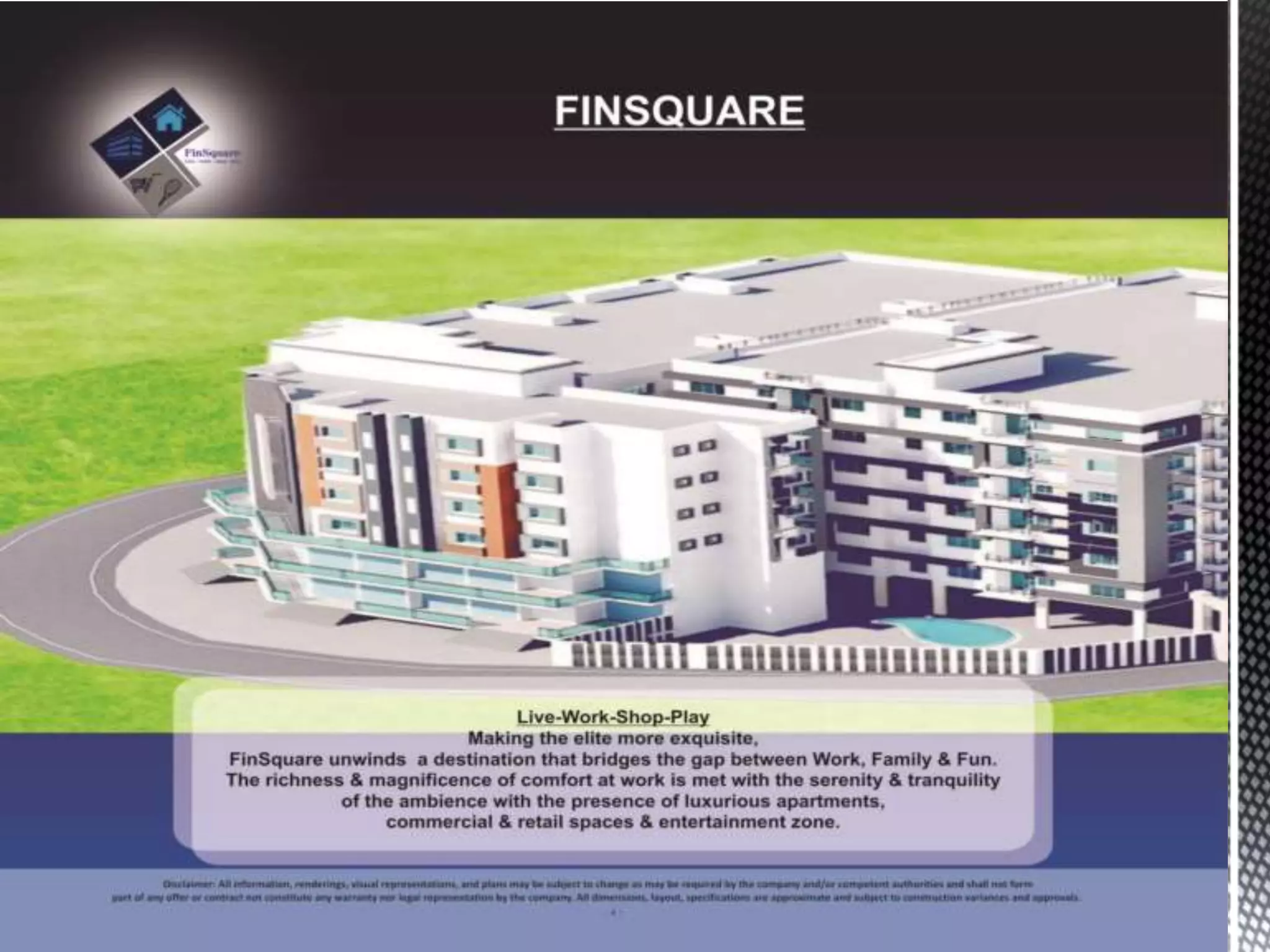 New Project in Dhanbad | Coal City of India | FinSquare | PPTX