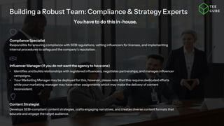 Inhouse Finfluencers: Influencer Marketing for Fintech | PPT