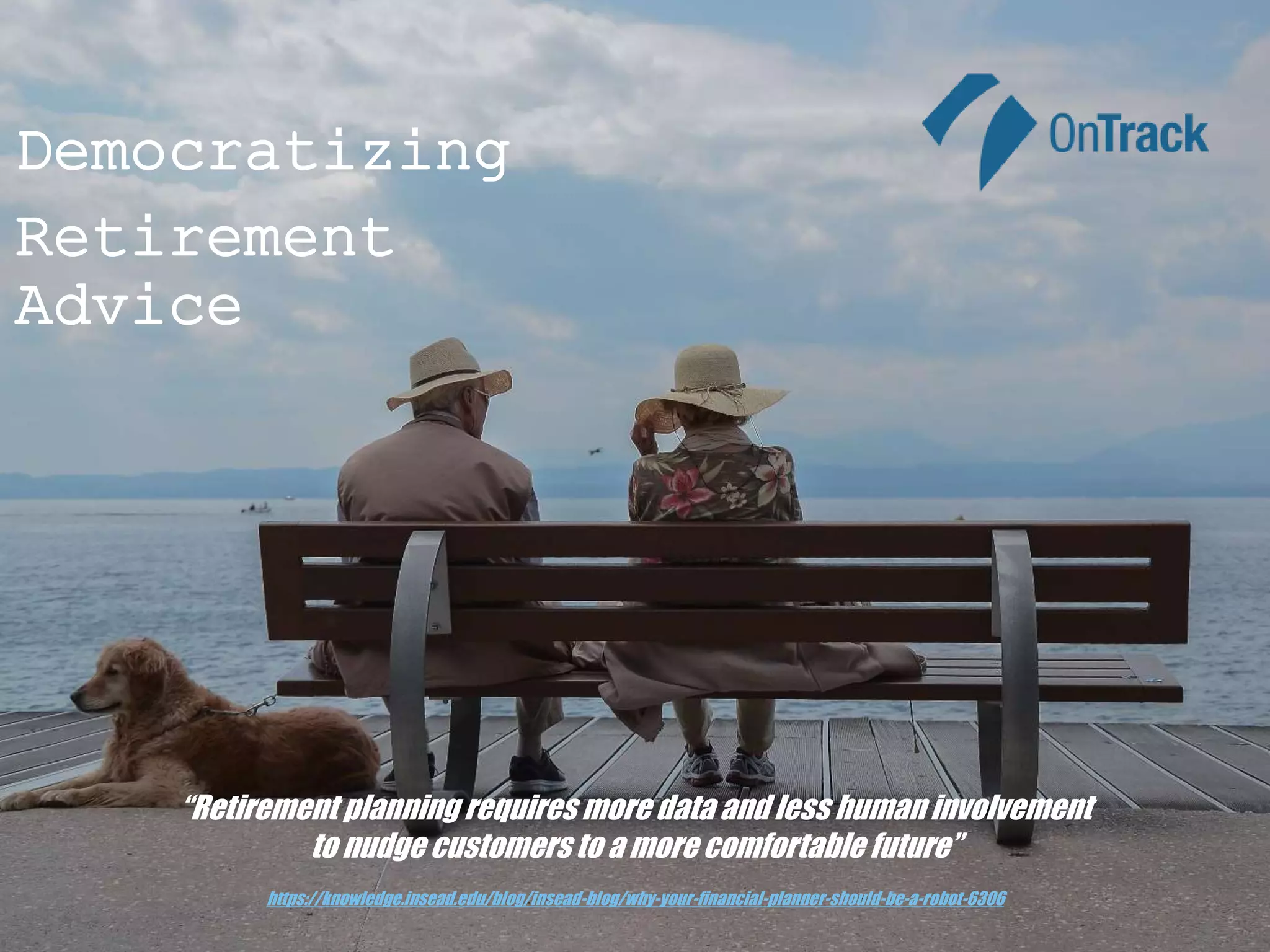 Insurance Innovation Award-OnTrack Retirement Systems | PPTX