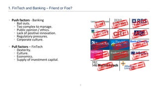 FinTech and Banking - Friend or Foe? | PPT
