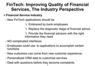 FinTech Applications & Tools for Financial Health | PPTX
