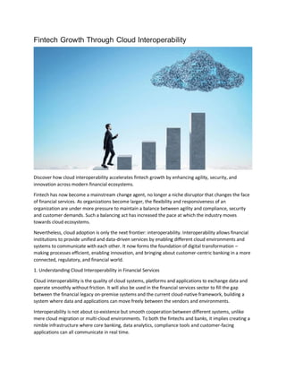 Fintech Growth Through Cloud Interoperability.pdf
