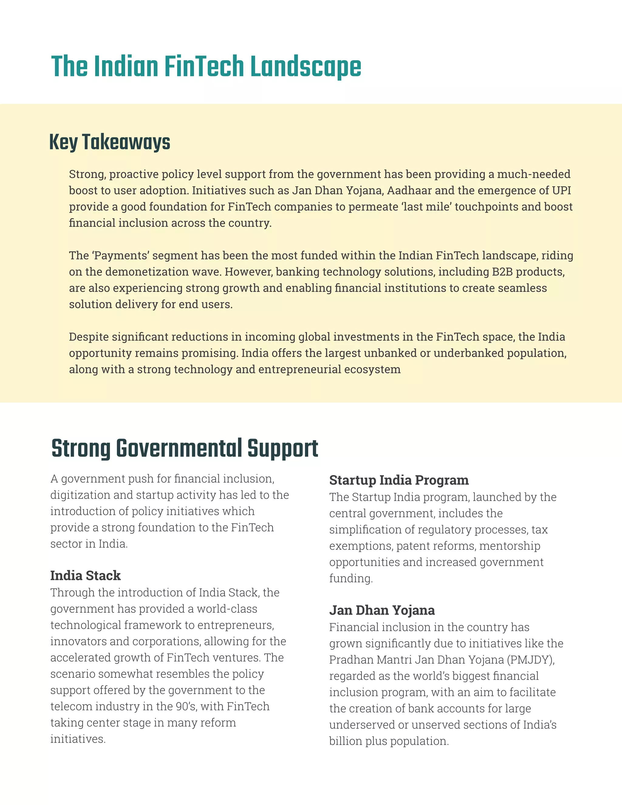 FinTech India Trends Report | PDF