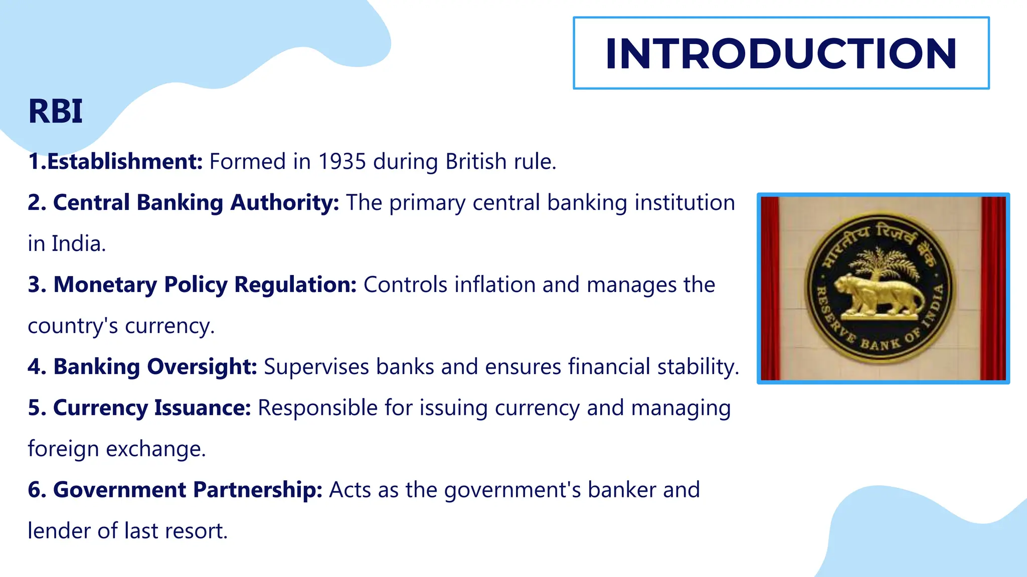 RBI's Role in promoting digital currency | PPT