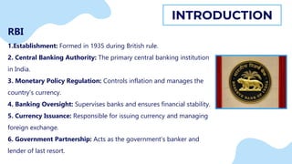 RBI's Role in promoting digital currency | PPT