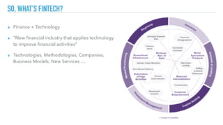 FinTech Overview | PDF