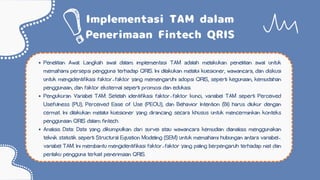 Analisis Penerapan Technology Acceptance Model (TAM) pada Artikel | PDF