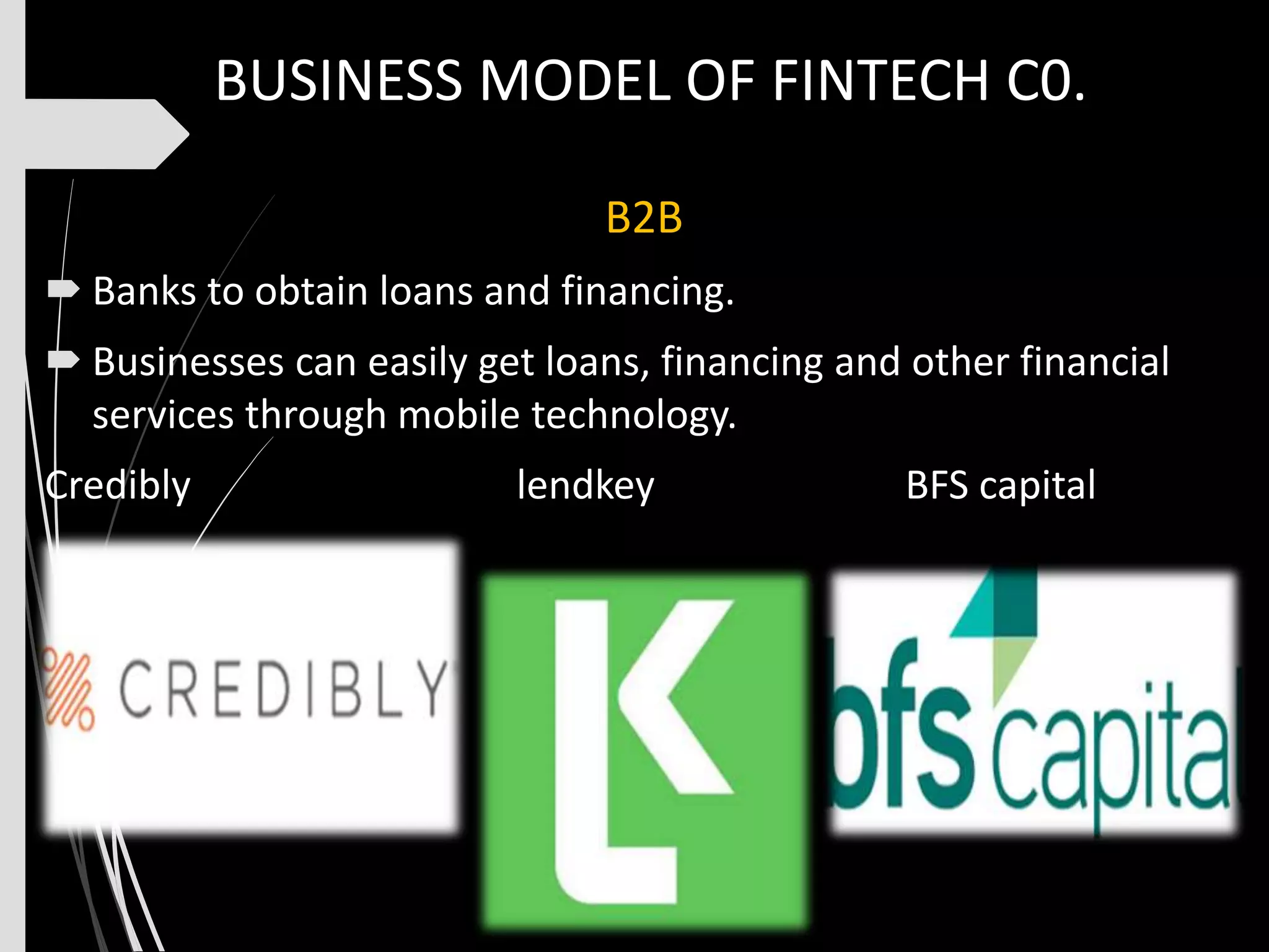 Financial Technology (Fintech) | PPTX