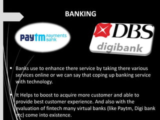 Financial Technology (Fintech) | PPTX