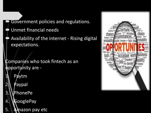 Financial Technology (Fintech) | PPTX