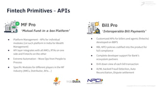 Fintech Primitives - Wealth Management - MF Pro - Distributor | PPT