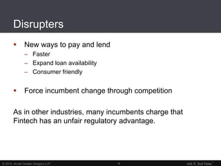 Fintech regulations presentation | PDF