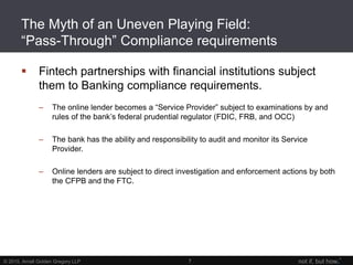 Fintech regulations presentation | PDF