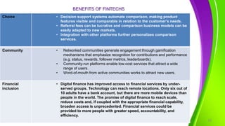 Fintech Risks and Benefits--DR. Emmanuel Moore ABOLO | PPT