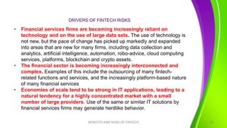 Fintech Risks and Benefits--DR. Emmanuel Moore ABOLO | PPT