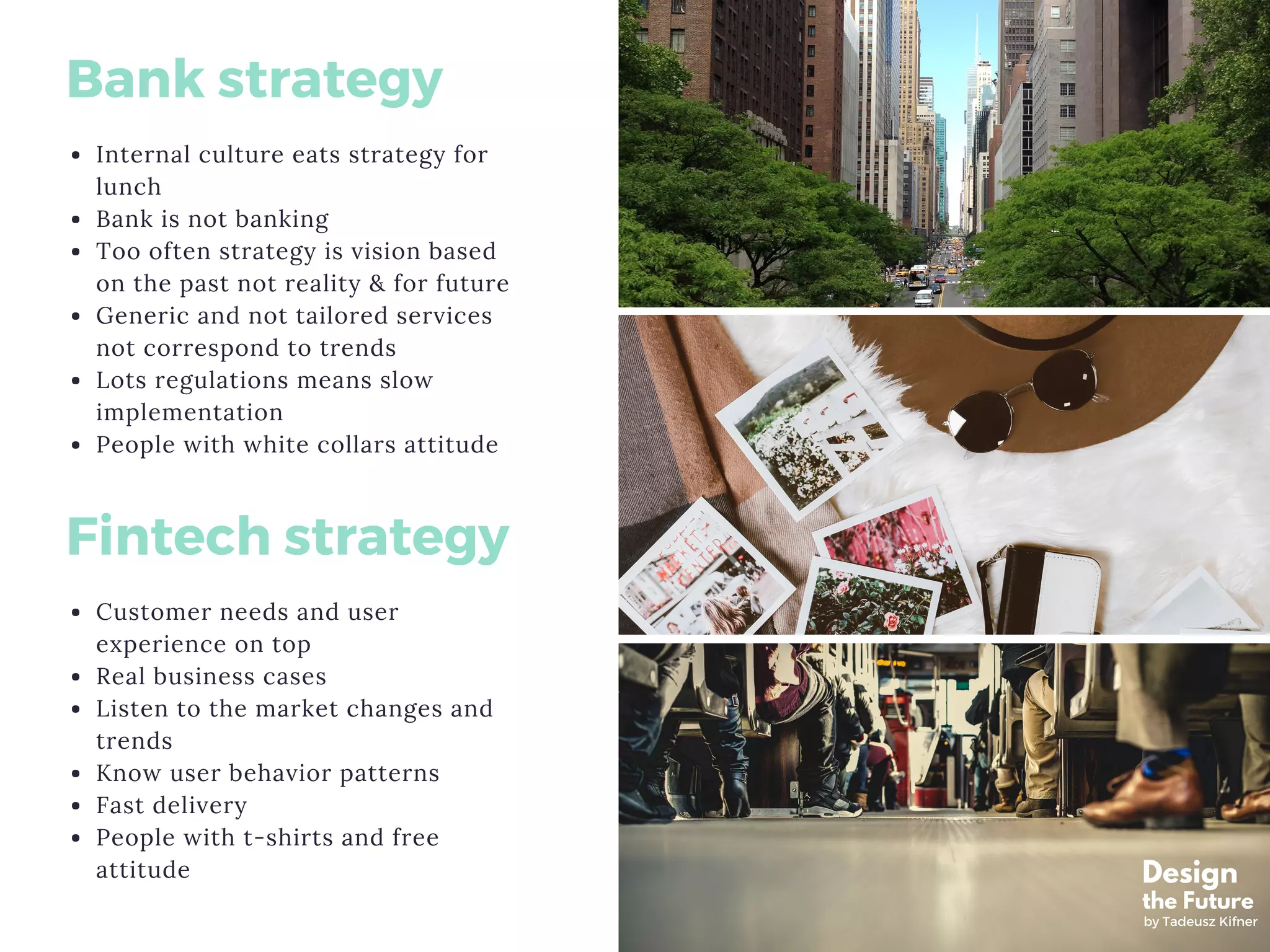 Fintechs by Design the Future Tadeusz Kifner | PPT