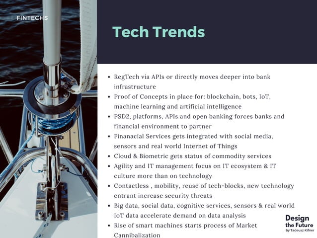 Fintechs by Design the Future Tadeusz Kifner | PPT