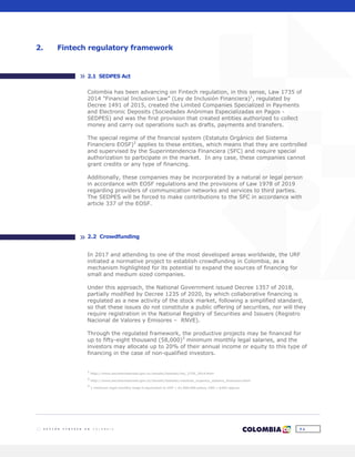 Fintech sector in Colombia | PDF