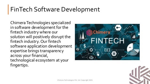 FinTech software application development company - Chimera Technologies