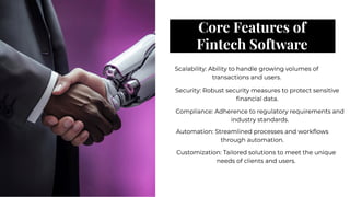 Fintech Software Solutions Company | fintech software development companies | PDF