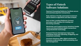 Fintech Software Solutions Company | fintech software development companies | PDF