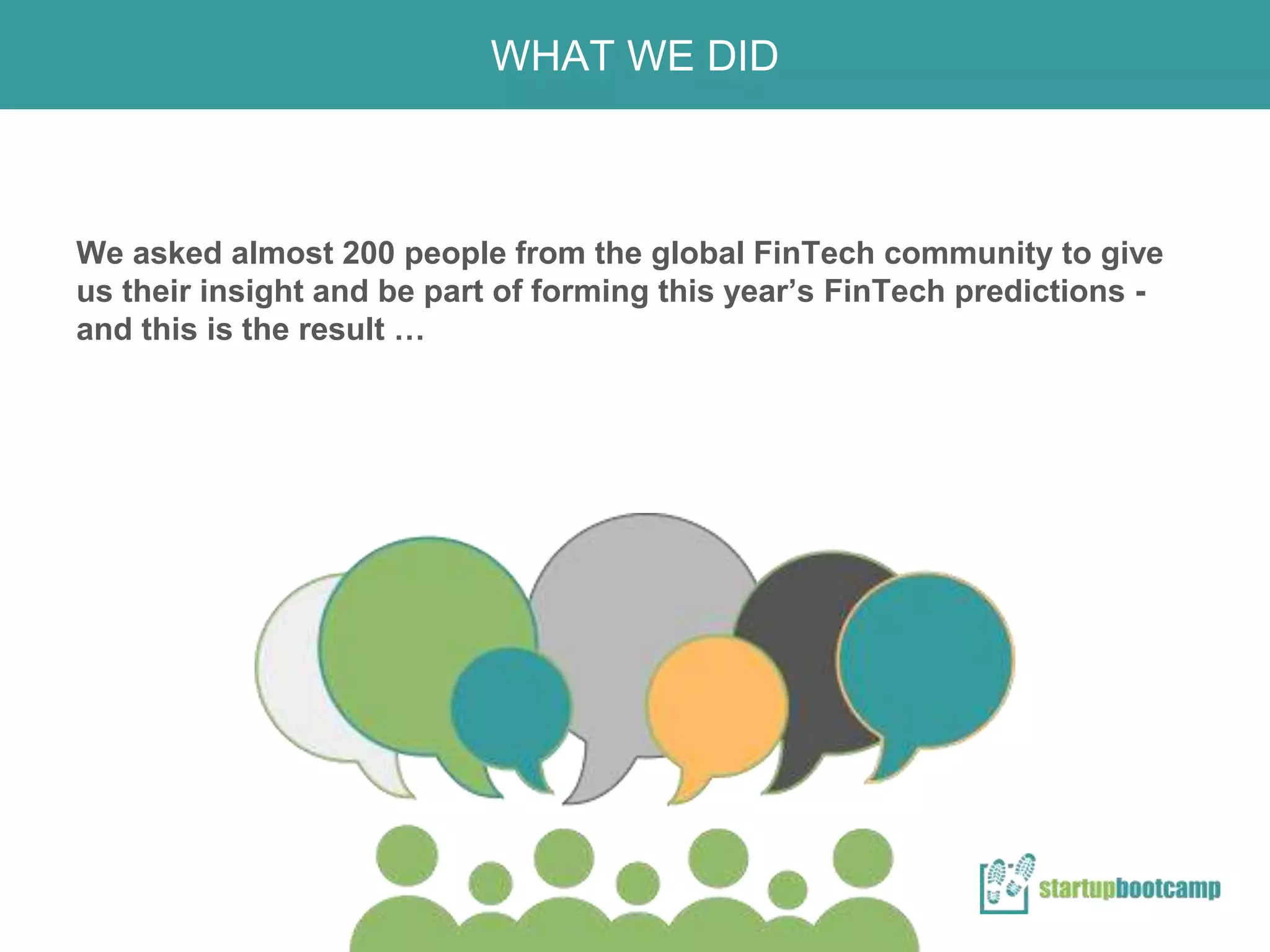 FinTech survey 2015 | PPTX