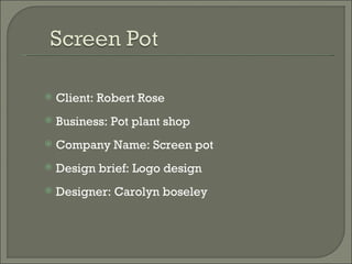design journal | PPT