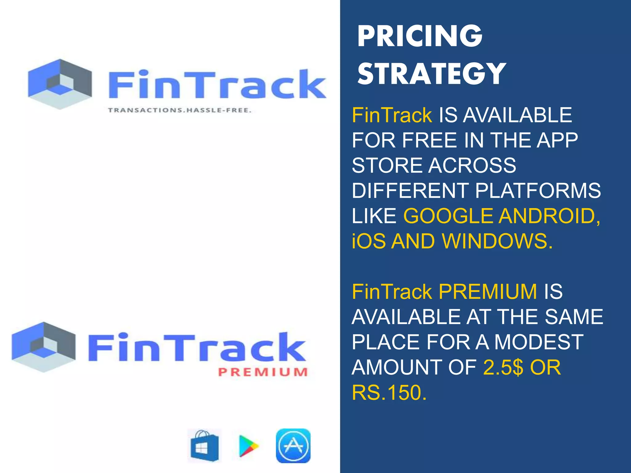 FINTRACK MARKETING PLAN | PPT | Free Download