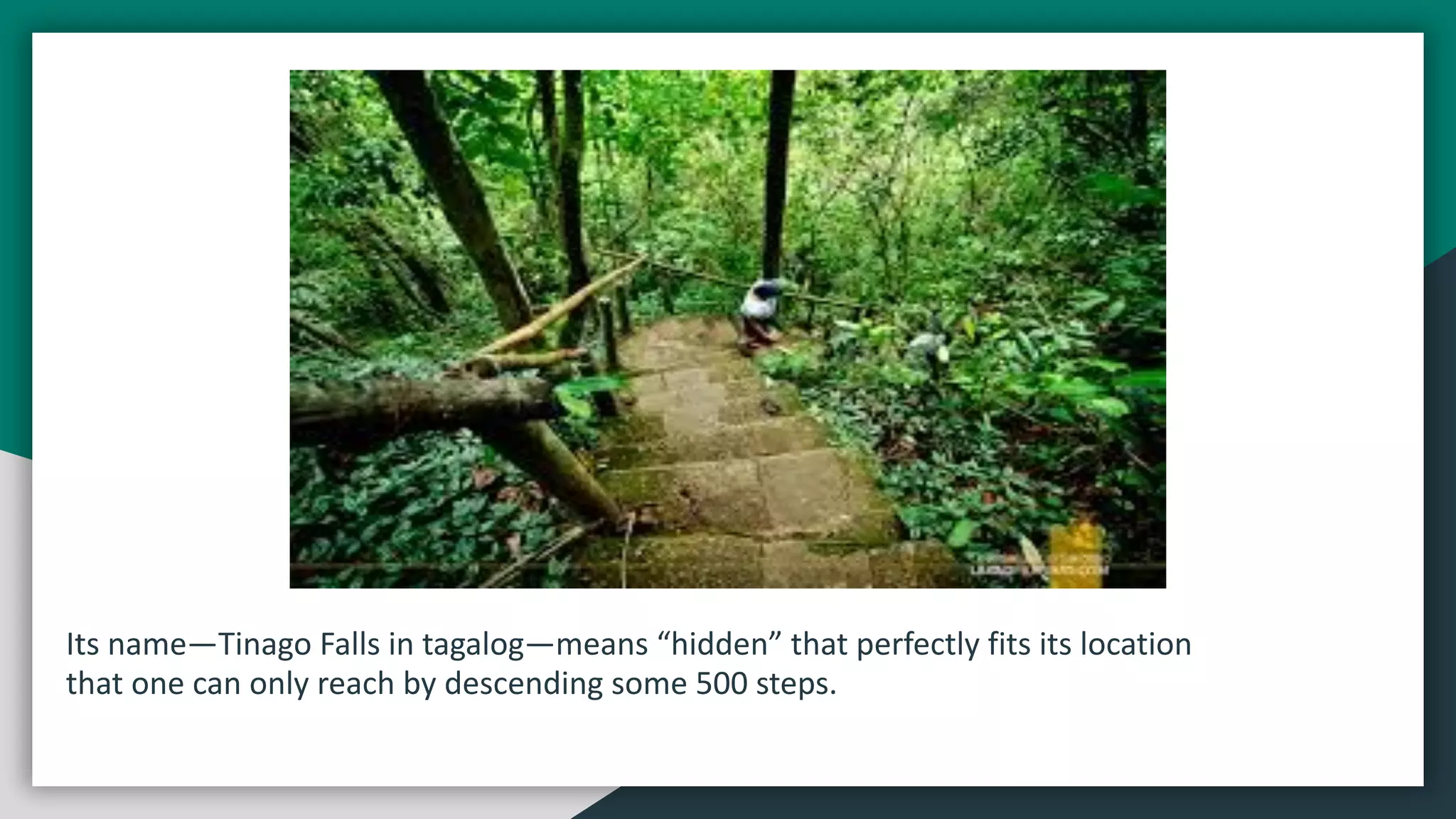 Tinago Falls | PDF