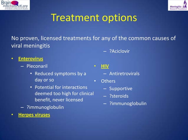 Viral Meningitis: A real pain in the neck by Dr Fiona McGill | PPTX ...