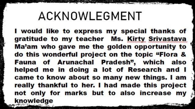 FLAURA AND FAUNA OF ARUNACHAL PRADESH P.P.T. | PPTX