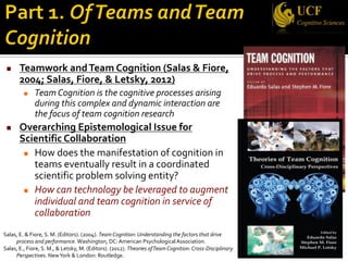 Developing Cognitive Systems to Support Team Cognition | PDF