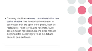 Commercial Cleaning Machines | Hygiene | | PPT