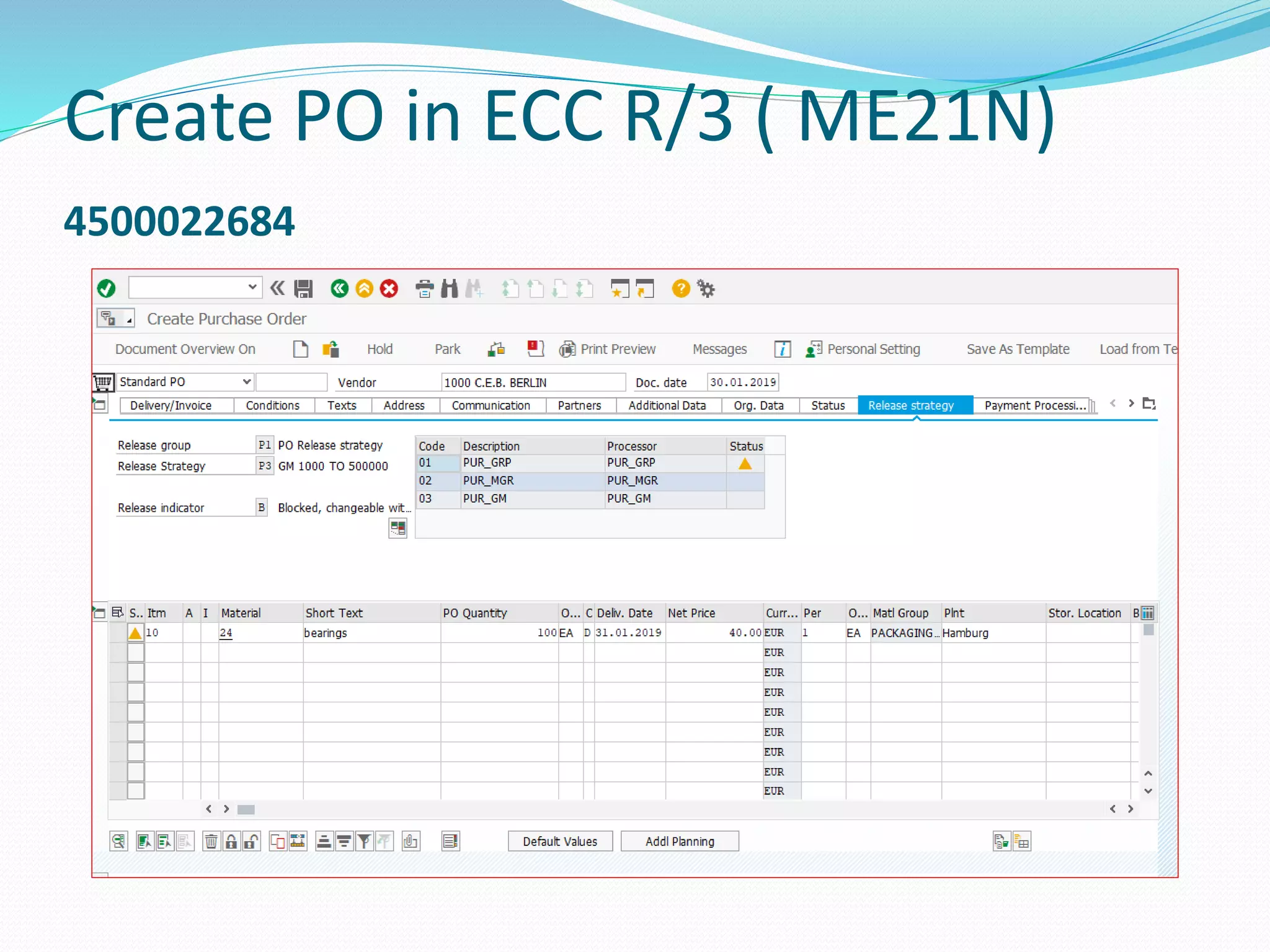 Fiori app for po approval process | PPTX