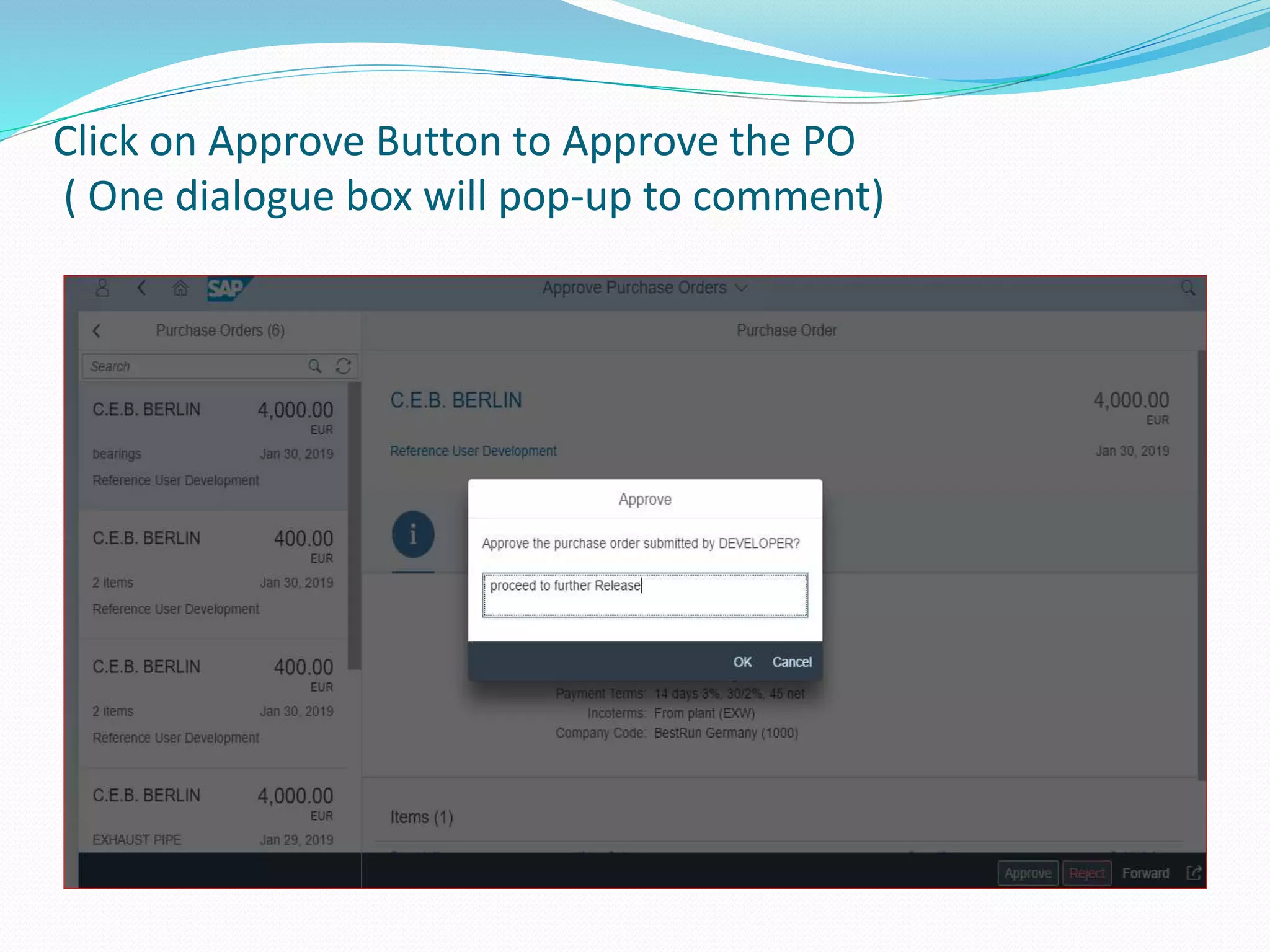 Fiori app for po approval process | PPTX