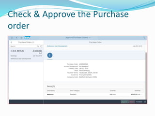 Fiori app for po approval process | PPTX