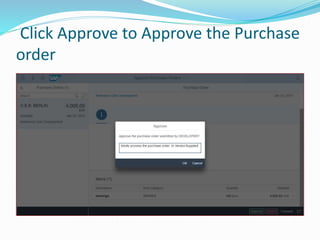 Fiori app for po approval process | PPTX