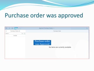 Fiori app for po approval process | PPTX