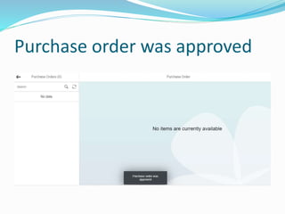 Fiori app for po approval process sap mm | PPTX