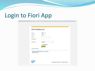 Fiori app for po approval process sap mm | PPTX