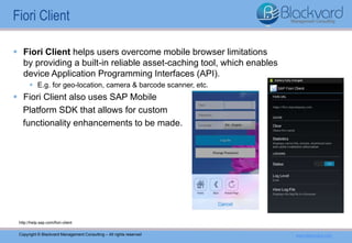 Introduction Into SAP Fiori | PPTX