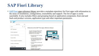 fiori persentation - development and administaration | PPTX