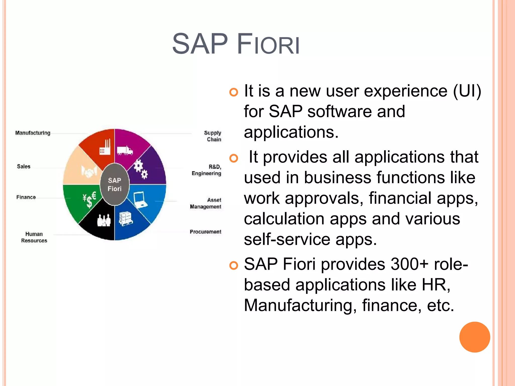 SAP Fiori ppt | PPTX