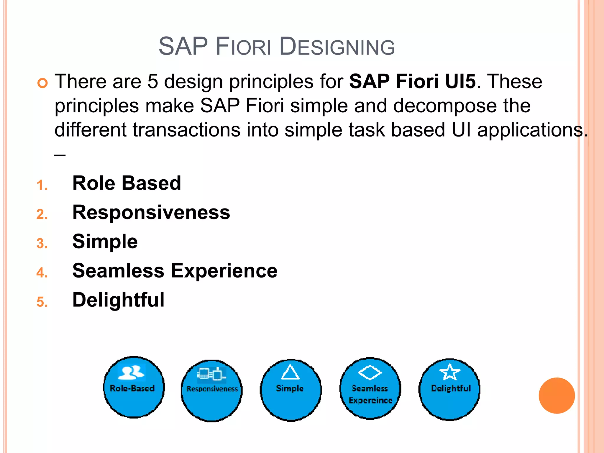 SAP Fiori ppt | PPTX